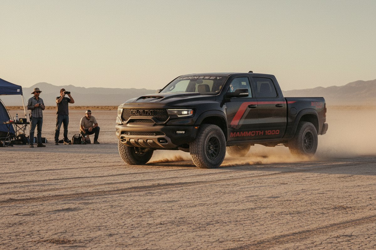 What Is the Fastest Truck in the World? The Hennessey Mammoth 1000, at ...