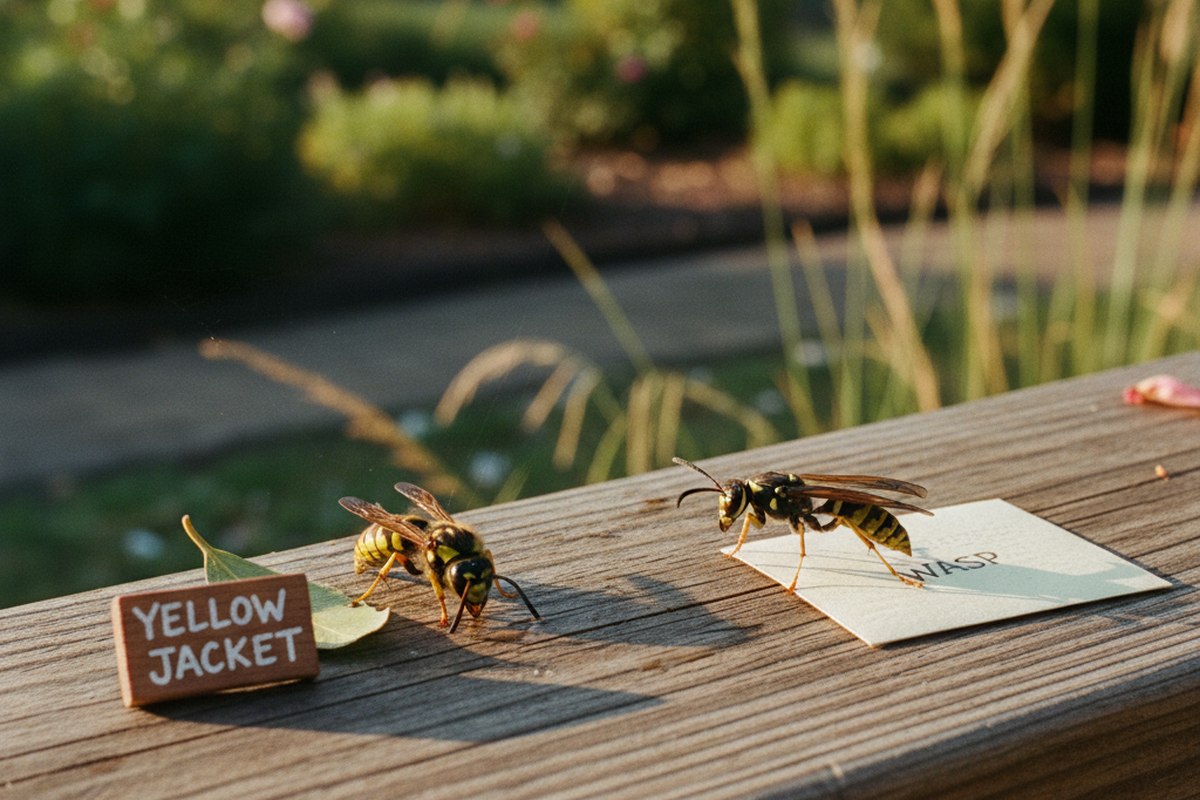 Yellow Jacket vs. Wasp: Difference Between One Type and the Larger ...